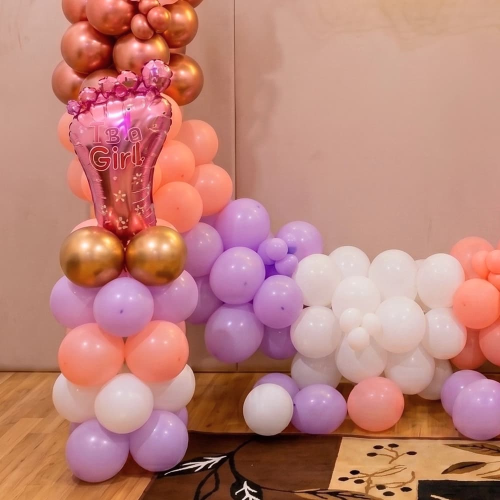 Welcome Baby Balloon Ring Deoration At Affordable Price